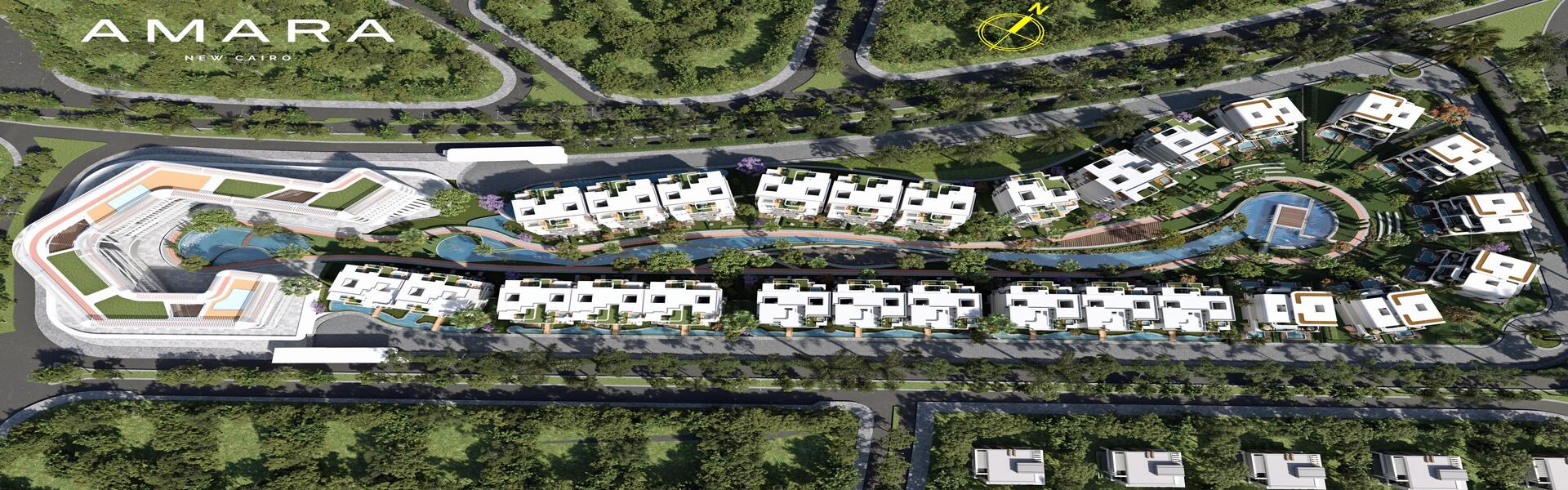 Amara Phase 1 Compound, New Cairo | Luxury Living, New Homes