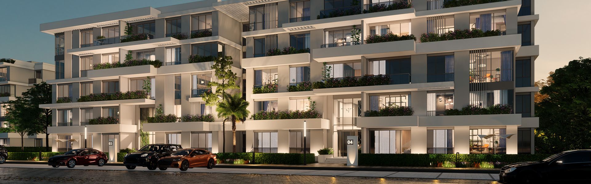 Bluetree Phase 1 Compound, New Cairo | Apartments for Sale.