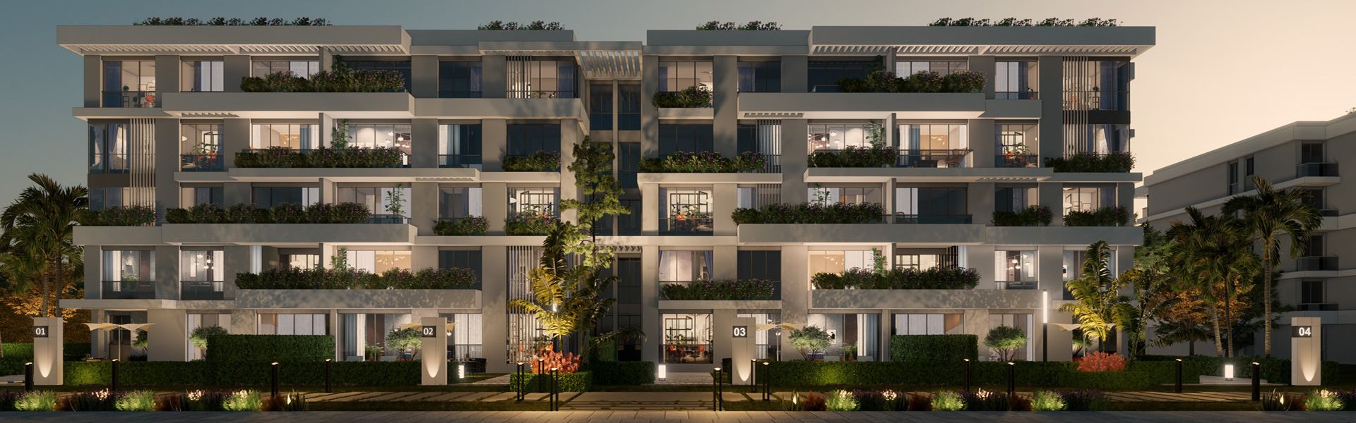 Bluetree Phase 1 Compound, New Cairo | Apartments for Sale.