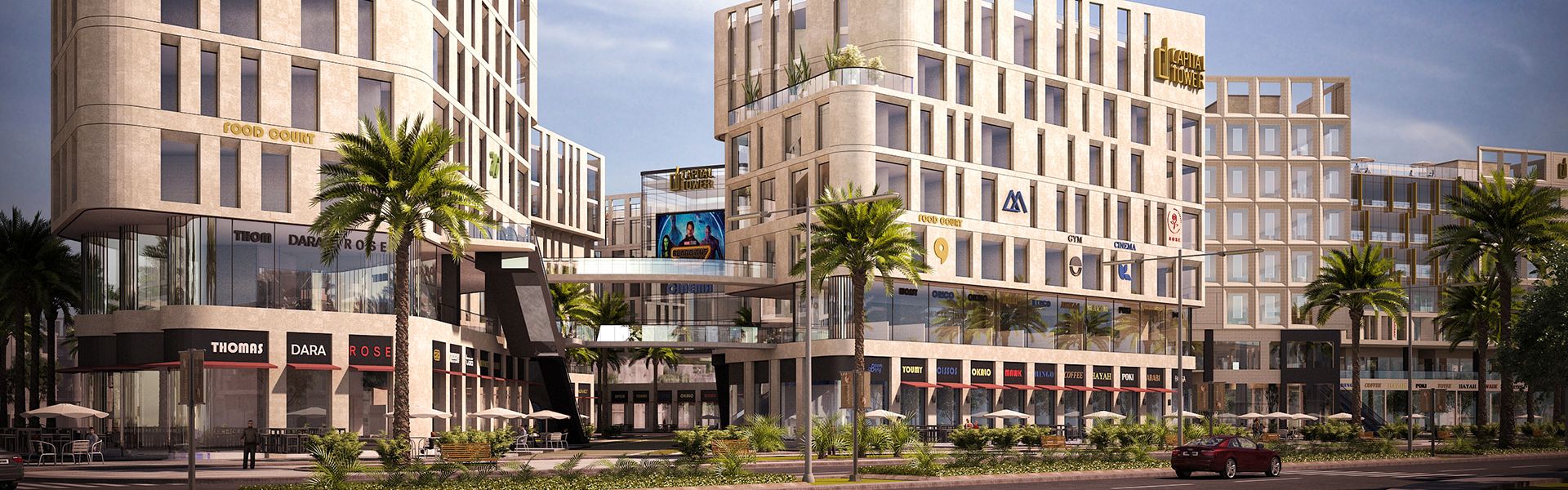 Capital Tower 1 6Th Of October | Commercial Spaces.