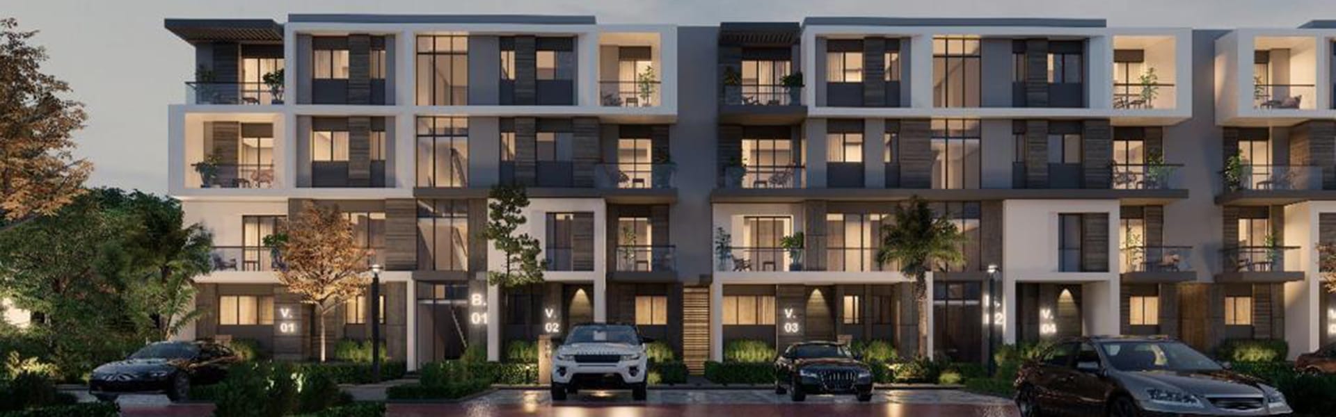 Terrace Residential Compound, Sheikh Zayed City | Top New Homes in ...